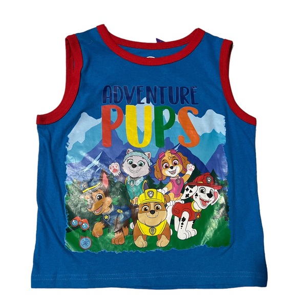 Nickelodeon | Matching Sets | Nwt Paw Patrol Baby Boy Toddler Boy Tshirt And Tank Multipacksize ...